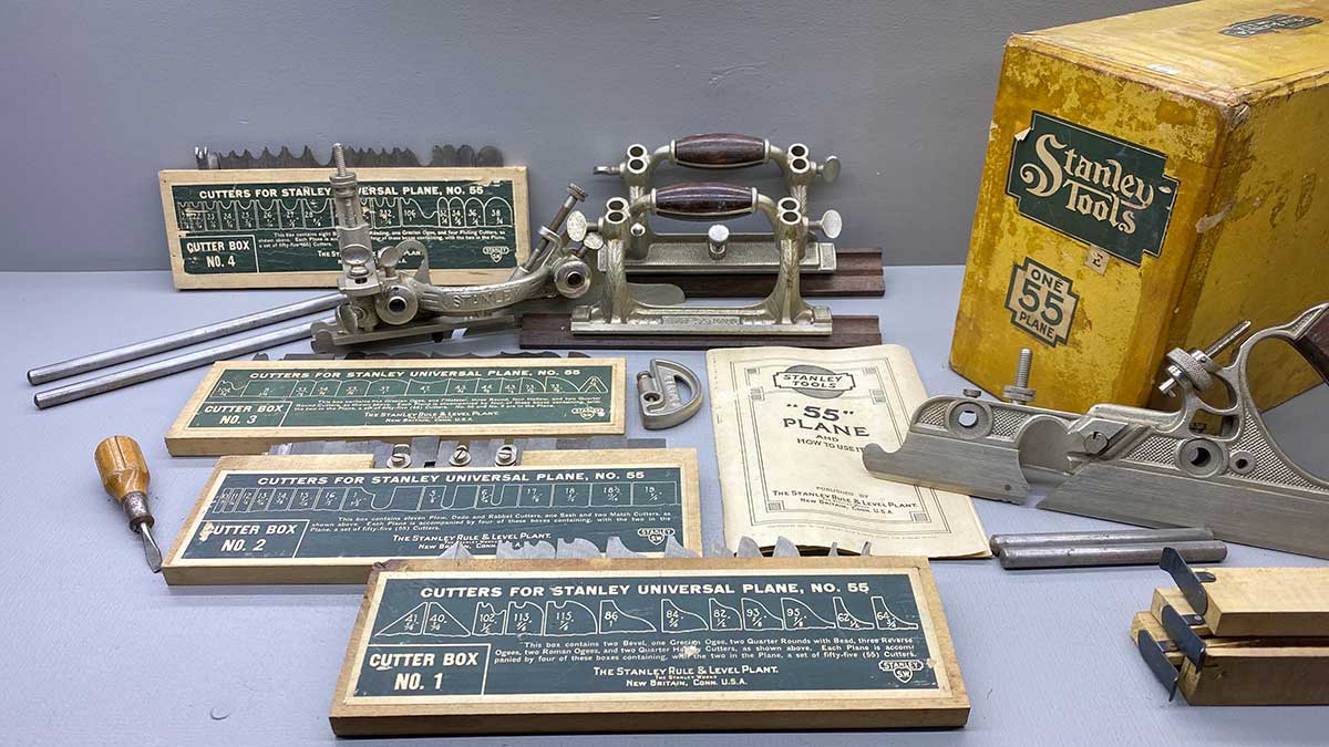 Stanley No 55 Combination Plane - The Tool Exchange AU