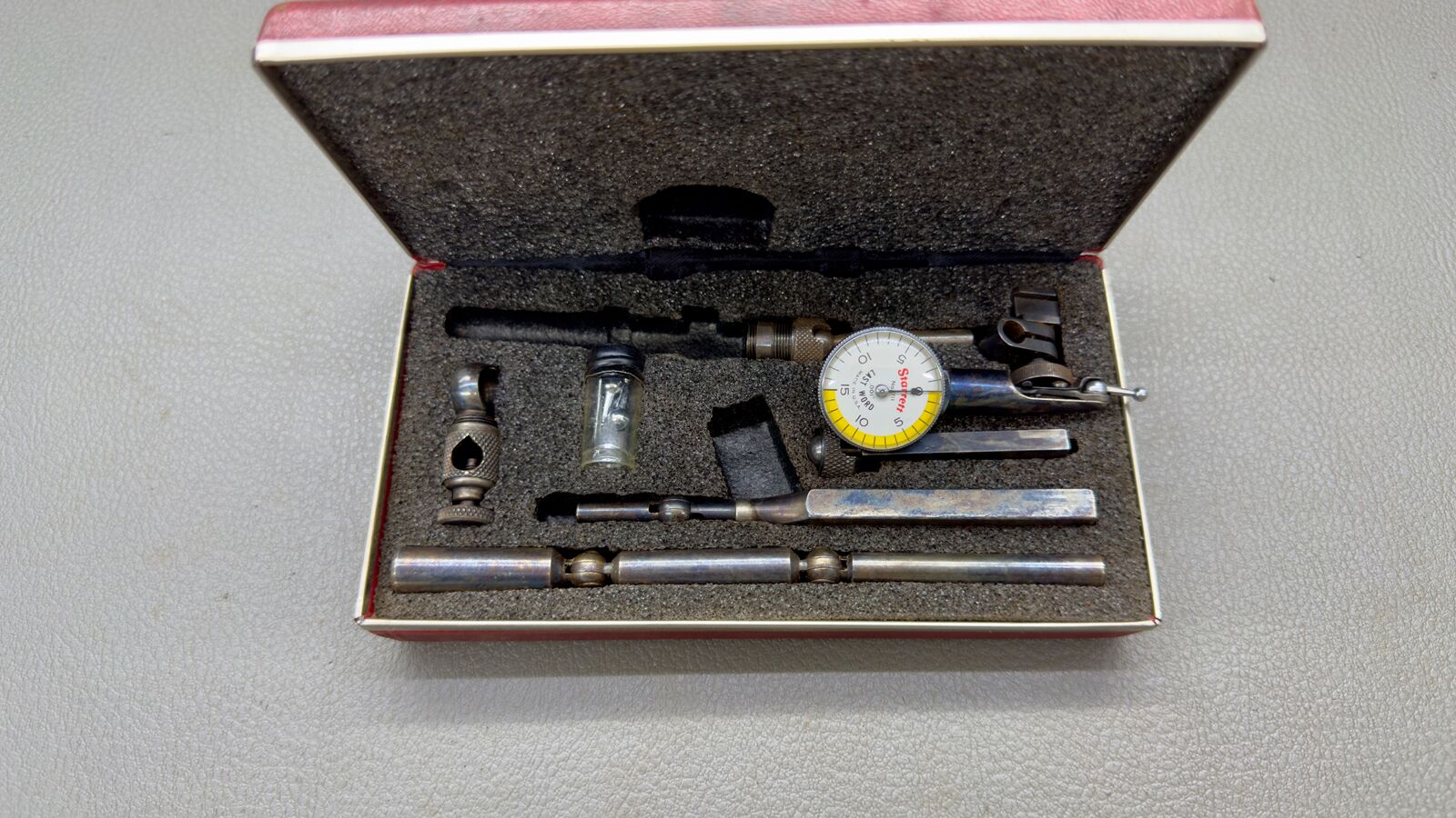 Starrett No 711 Last Word Indicator Set IOB - The Tool Exchange AU